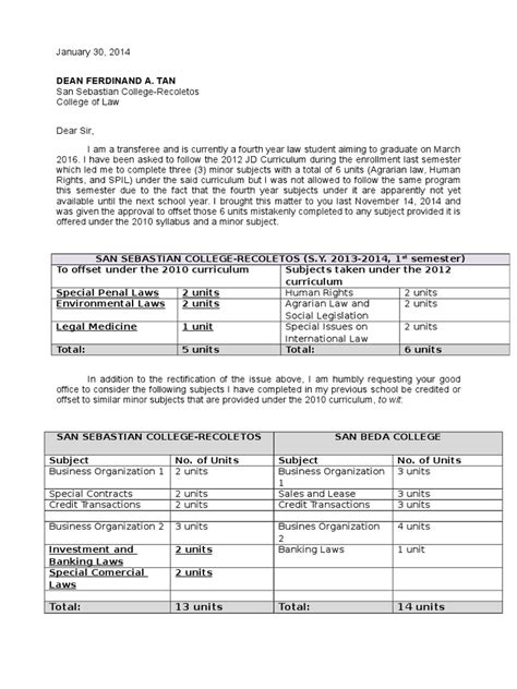 Offset Letter Bjd Download Free Pdf Legal Education Curriculum