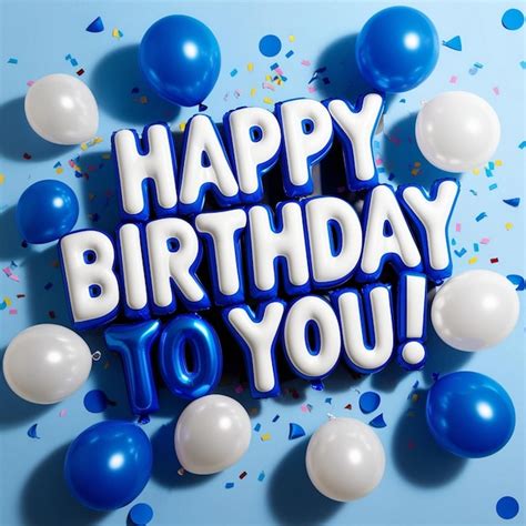 Happy Birthday Wishes Blue Birthday Banner Free Vectors And Psds To