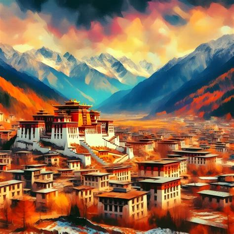 Thimphu Premium Ai Generated Image
