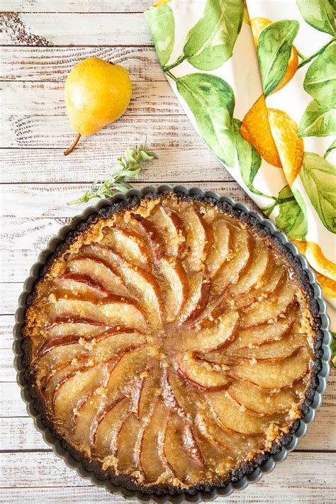 10 Minute Beautiful French Pear Tart Artofit