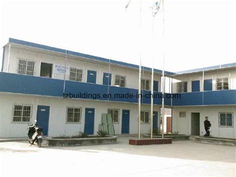Prefab Steel Frame Laborers Accommodation Building Design Laborers