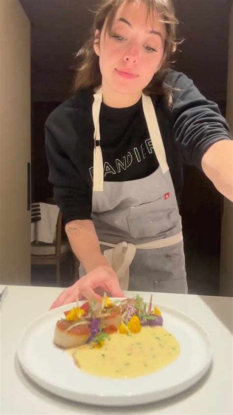 Olivia Tiedemann Scallops N Champagne Instagram