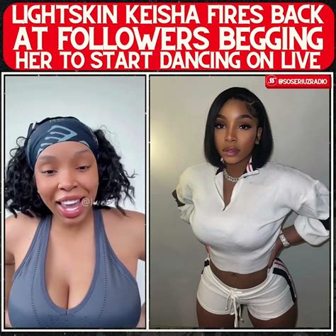 Lightskinkeisha Goes Off On Fans Begging Her To Start Dancing Youtube