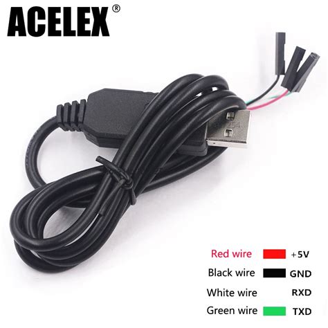 Aliexpress Com Buy PL2303 PL2303HX USB To UART TTL Cable Module 4p 4 Pin RS232 Converter From