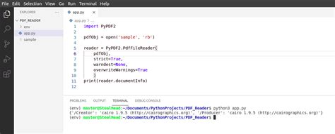 PdfFileReader Python Example