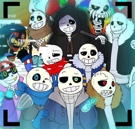 So Many Au Sans Undertale Know Your Meme