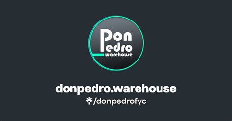 Donpedrowarehouse Facebook Linktree