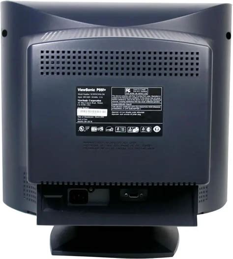 Viewsonic P95f B Black 19 Crt Monitor