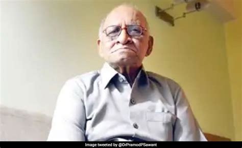 Freedom Fighter Mohan Ranade Dies At 90
