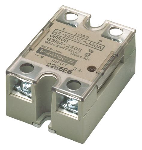 Omron Solid State Relay Input Or Control Voltage 5 To 24v Dc 56gl29