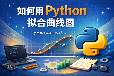 如何用python拟合曲线图