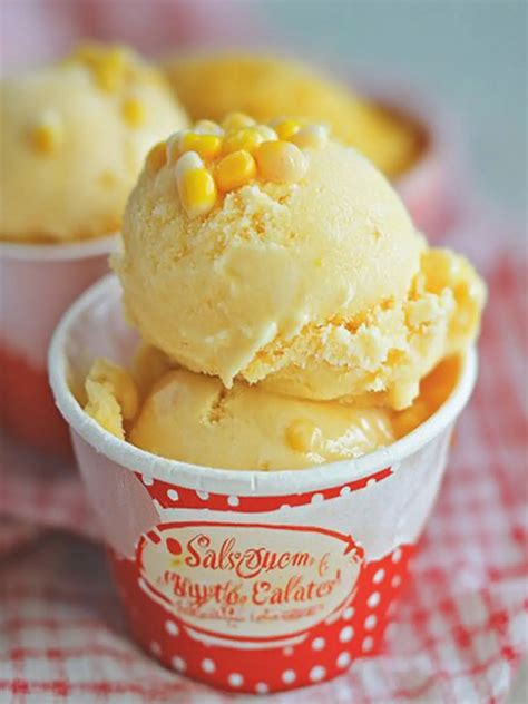 Irresistible Salted Sweet Corn Ice Cream Recipe For Summer