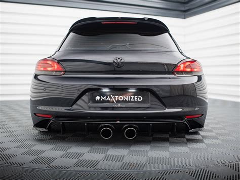 Rear Valance V 2 Volkswagen Scirocco Mk 3 R32 Exhaust Maxton Design Uk