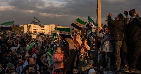 Syrians Celebrate The Fall Of Al Assad And Look To Rebuild The New