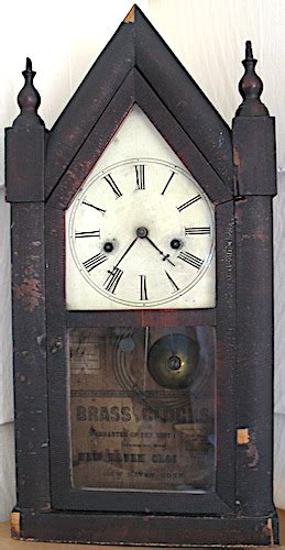 New Haven Clock Co Steeple A Chauncey Jerome Clock Collector
