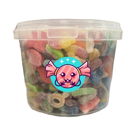 Fizzy Sweets Bucket 1 5kg Occasionally Sweet