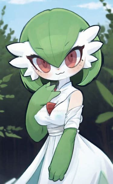 Athena The Gardevoir Being Sexy By Mysticversesticks On Deviantart