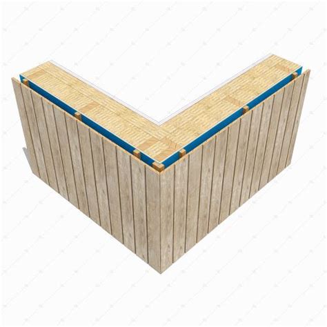 Dl46 Timber Cladding Wall Corner Detail