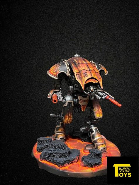 Warhammer 40k Forge World Armiger X2 Moirax With Graviton Pulsar