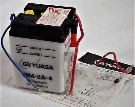Yahooオークション 6n4 2a 4 バッテリー Gs Yuasa製 正規ルート品