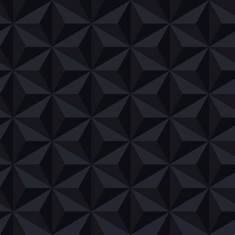 Premium Vector Dark Geometric Texture Polygonal Seamless Pattern