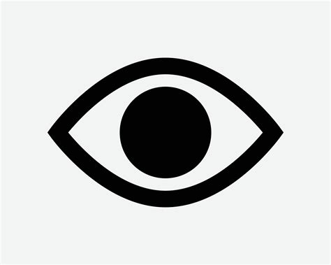 Eye Icon Human Eyeball See Sight Vision Eyesight Sight Lens View Watch Optical Optic Illuminati