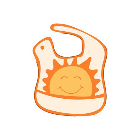 Food Bib Cartoon Vector Illustration 32521063 Vector Art At Vecteezy