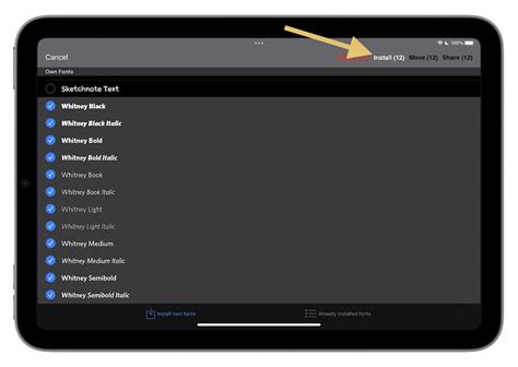 How To Install Custom Fonts On IOS Using AnyFont The Sweet Setup