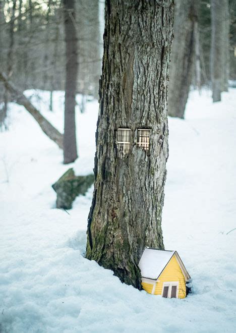 Woodhouses Photos Envision Tiny Urban Life In The Forest Urbanist