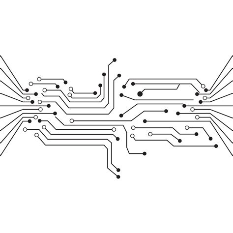 Circuit Vector Illustration 17747379 Vector Art At Vecteezy