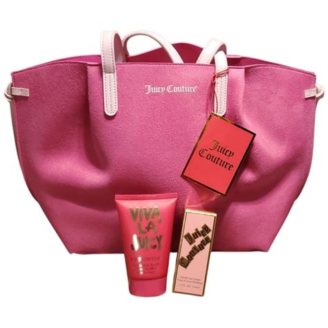 Juicy Couture Bags Juicy Pink Tote Viva La Juicy Lotion Juicy Lip