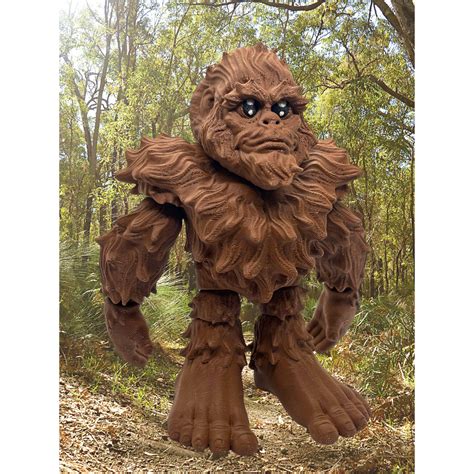 Articulated Flexi Bigfoot3d Printed Flexible Fidget Toy Etsy