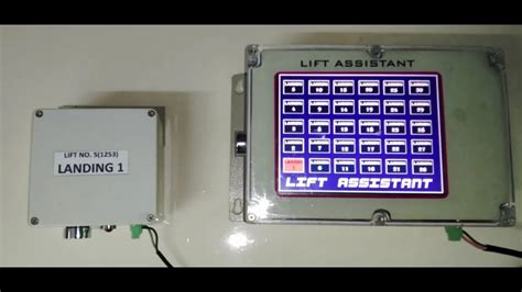 Wireless Floor Calling System Intercom System For Material And Passenger