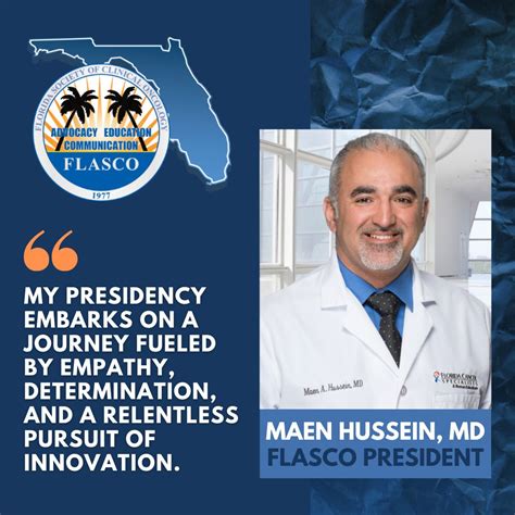 Flasco Oncology Leadership Community Presidentletter Florida Society Of Clinical Oncology