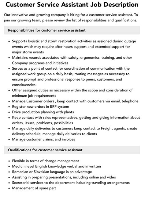 Customer Service Assistant Meaning At Victor Bartlett Blog