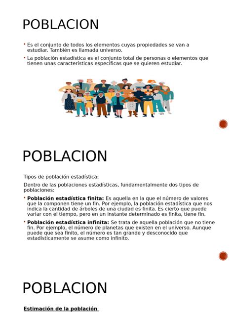 Tipos De Población En Estadística Pdf Muestreo Estadísticas