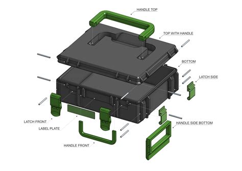 Sbox For Mk2 3 4 Stackable Toolbox System By Michal Fanta Download Free Stl Model