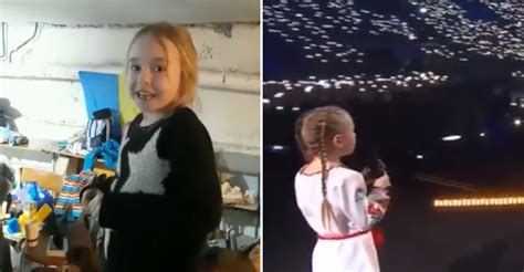 Amelia Anisovych Dopo Frozen Sotto Le Bombe Canta Linno Dell
