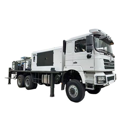 Shacman Off Road 6x6 Truck Mounted Drill 350m Borehole Water Well