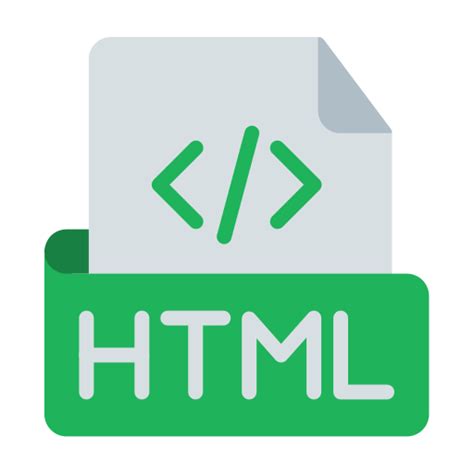 Html Extension Format Type Hypertext Markup Language Coding Code