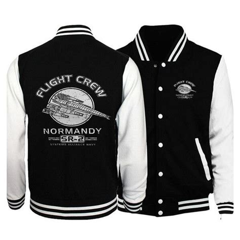 Mass Effect Normandy Flight Crew Mens Jacket Hoodies Wish