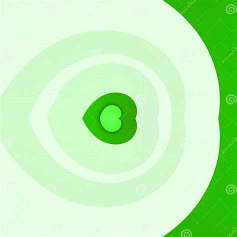 Elegant Bright Green Circle Background With Modern Font Green Abstract Circle Design Stock