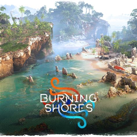 Artstation Horizon Forbidden West Burning Shores San Gabriel Islands