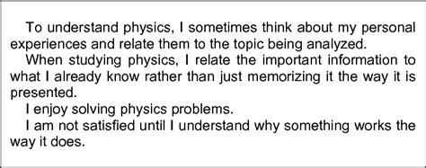 Example Statements From Class Download Scientific Diagram