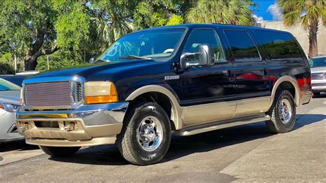 Black 2000 Ford Excursion For Sale