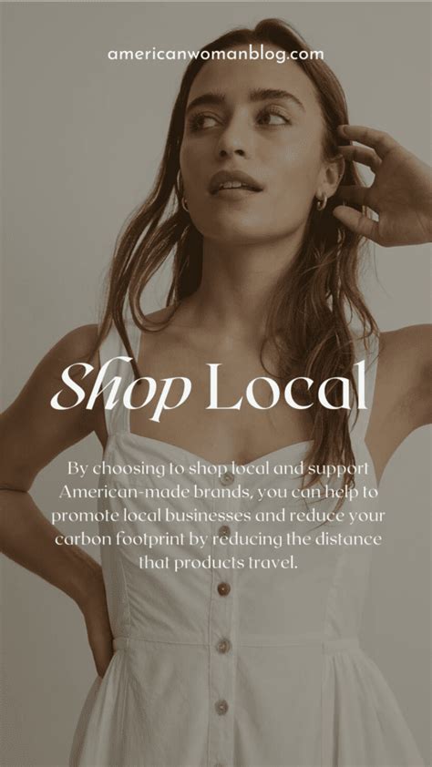 Fashion Ive Always Been A Big Advocate For Shopping Local