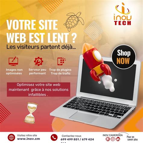 Webperformance Optimisationsite Seo Vitessesite Marketingdigital Inov Cameroon