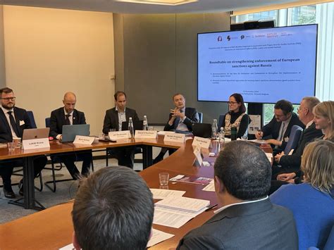 Roundtable Organized By Pssi Focuses On Strengthening Eu Sanctions