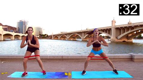 Workout 1 Booty Band Challenge Youtube