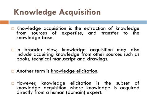 Ppt Knowledge Acquisition Powerpoint Presentation Free Download Id 2259787